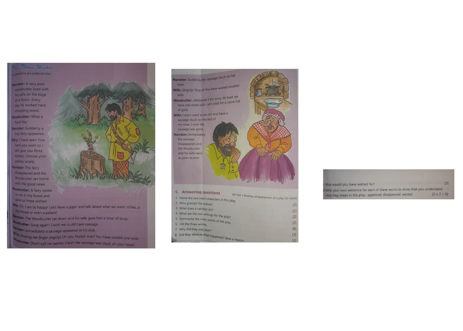 The Three Wishes An adaptation of a | StudyX