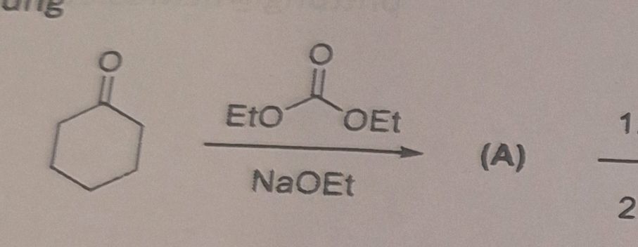 Organic Chemistry Reaction: Cyclohexanone