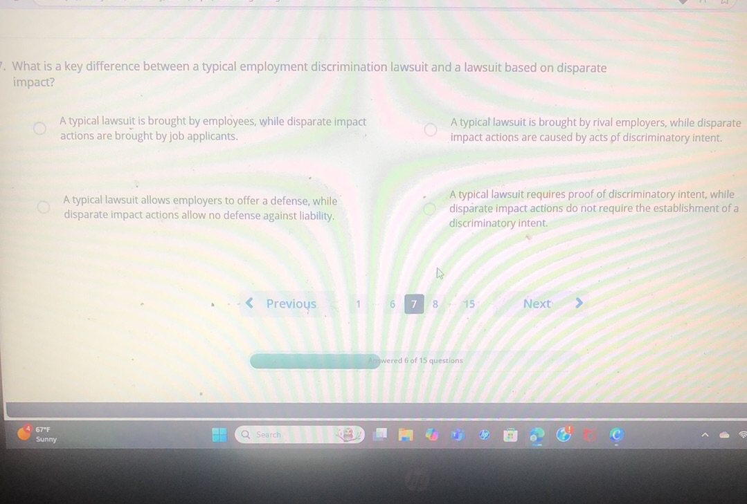 7. What is a key difference between a | StudyX