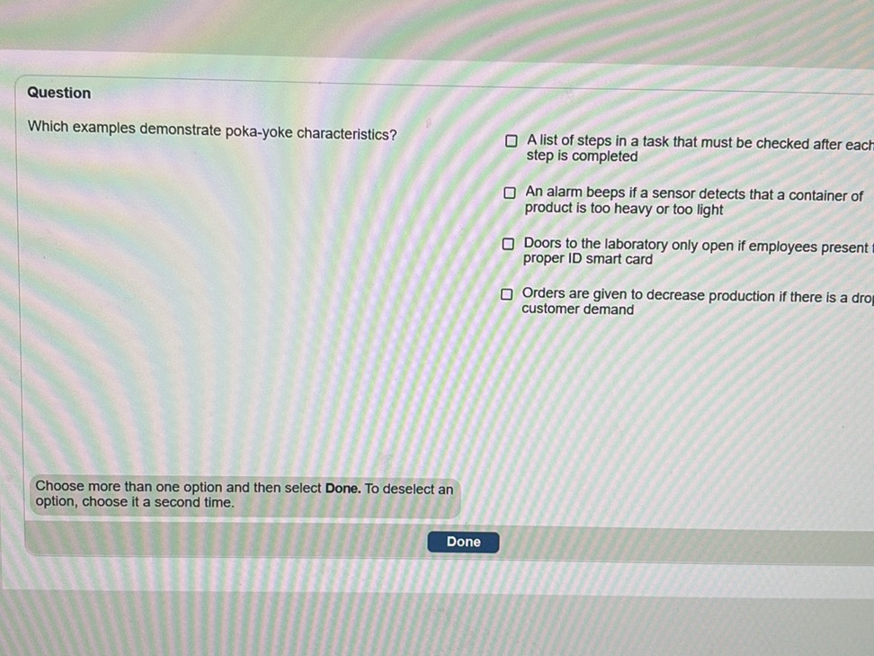 Question Which examples demonstrate | StudyX