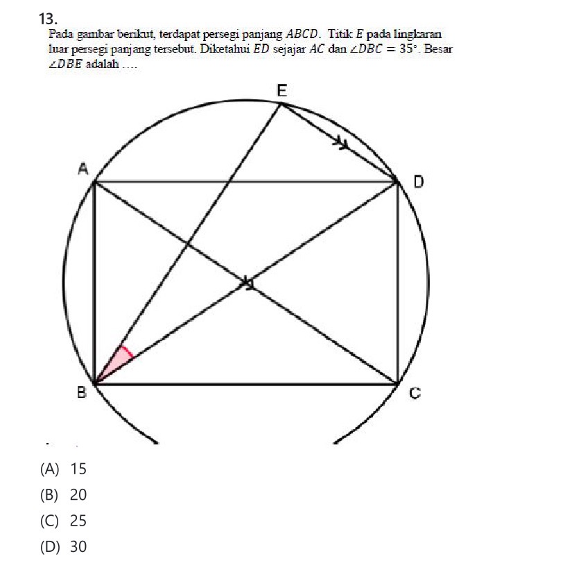 13. Pada gambar berikut, terdapat persegi | StudyX