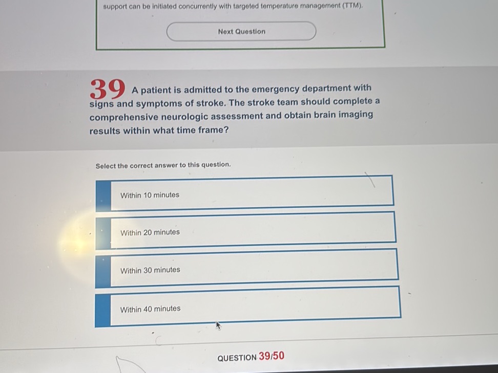 A patient is admitted to the emergency | StudyX