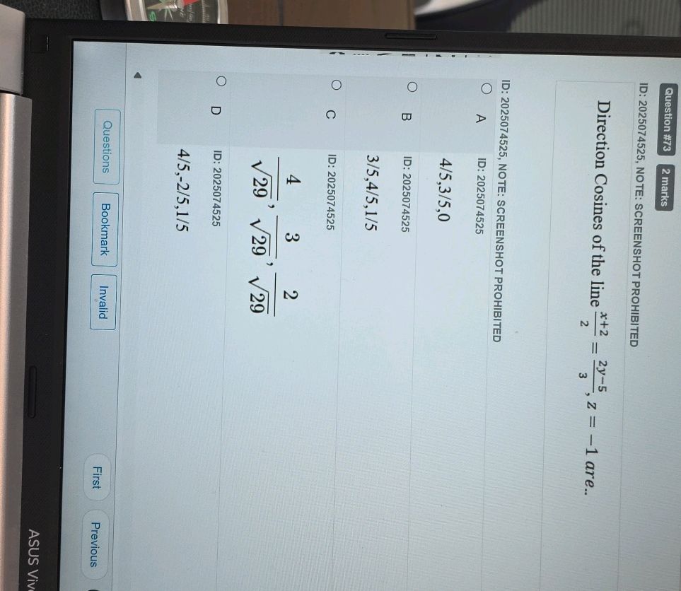 Direction Cosines of the line $ {x+2}{2}