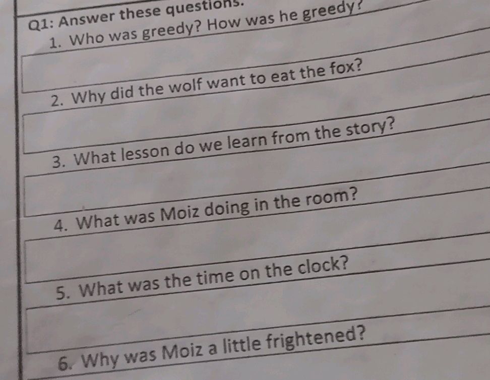 Q1: Answer these questions. 1. Who was | StudyX