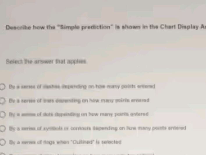 Describe how the "Simple prediction" is | StudyX
