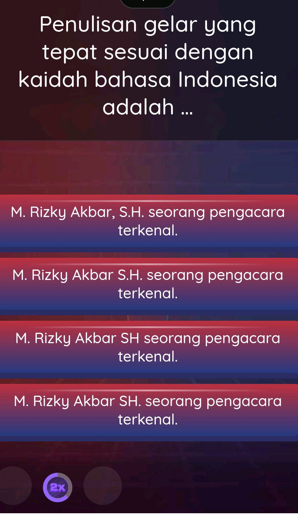 Penulisan gelar yang tepat sesuai dengan | StudyX