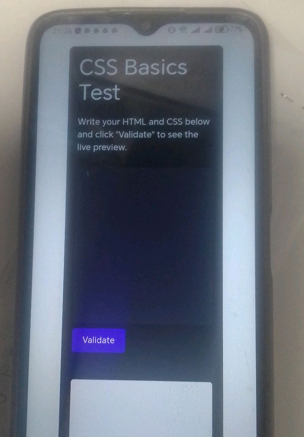 CSS Basics Test Write your HTML and CSS | StudyX