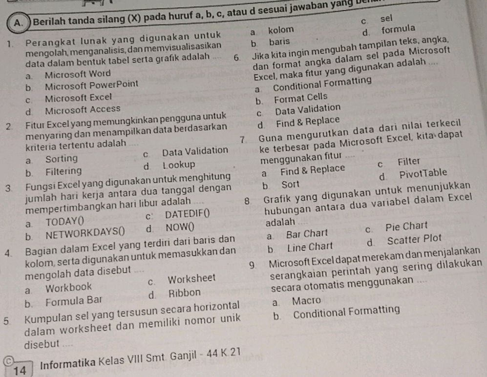 1. Perangkat lunak yang digunakan untuk | StudyX