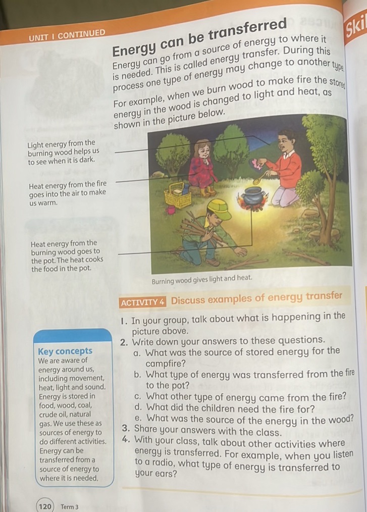 Energy can be transferred Energy can go from | StudyX