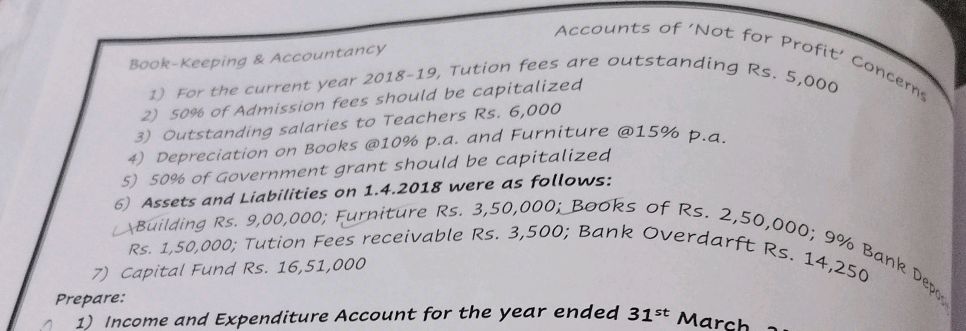 1) For the current year 2018-19, Tution fees | StudyX