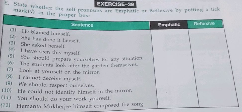 E. State whether the mark $( { })$ in the | StudyX