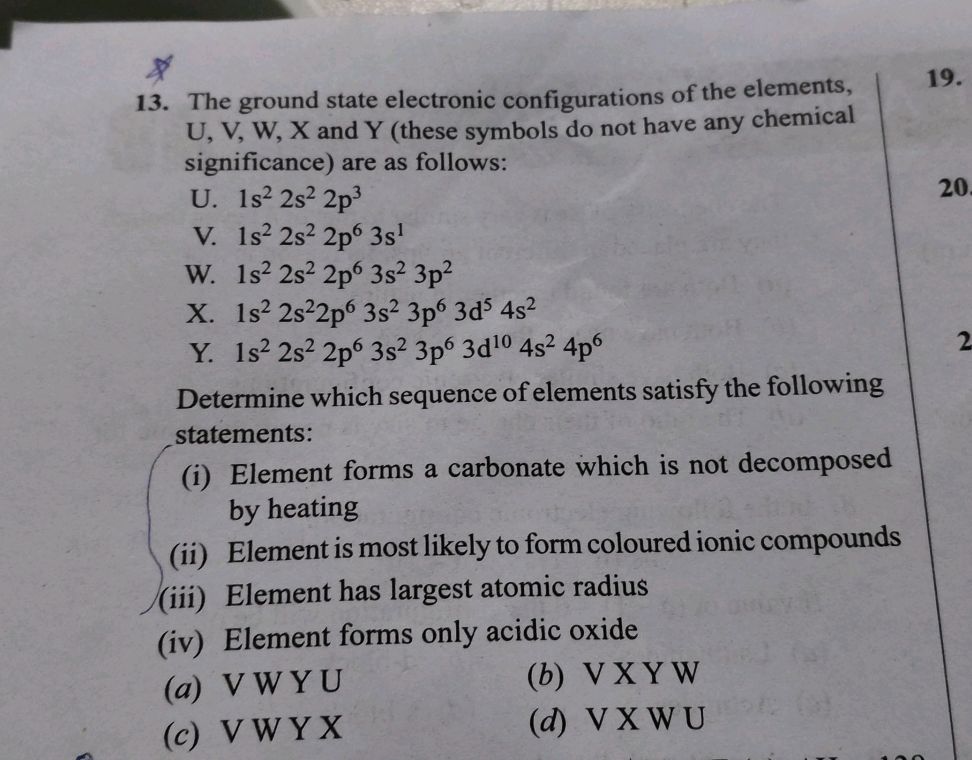 13. The ground state electronic | StudyX