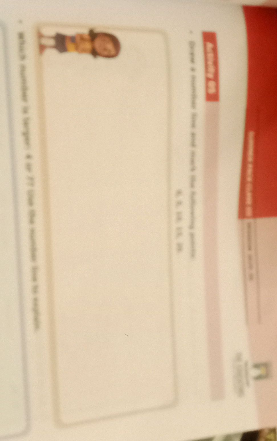 Draw a number line and mark the following | StudyX