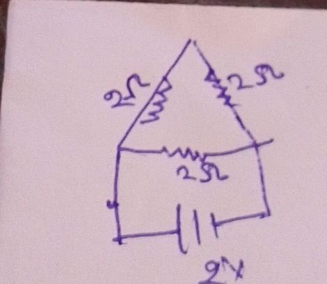 The image shows a circuit diagram with three | StudyX