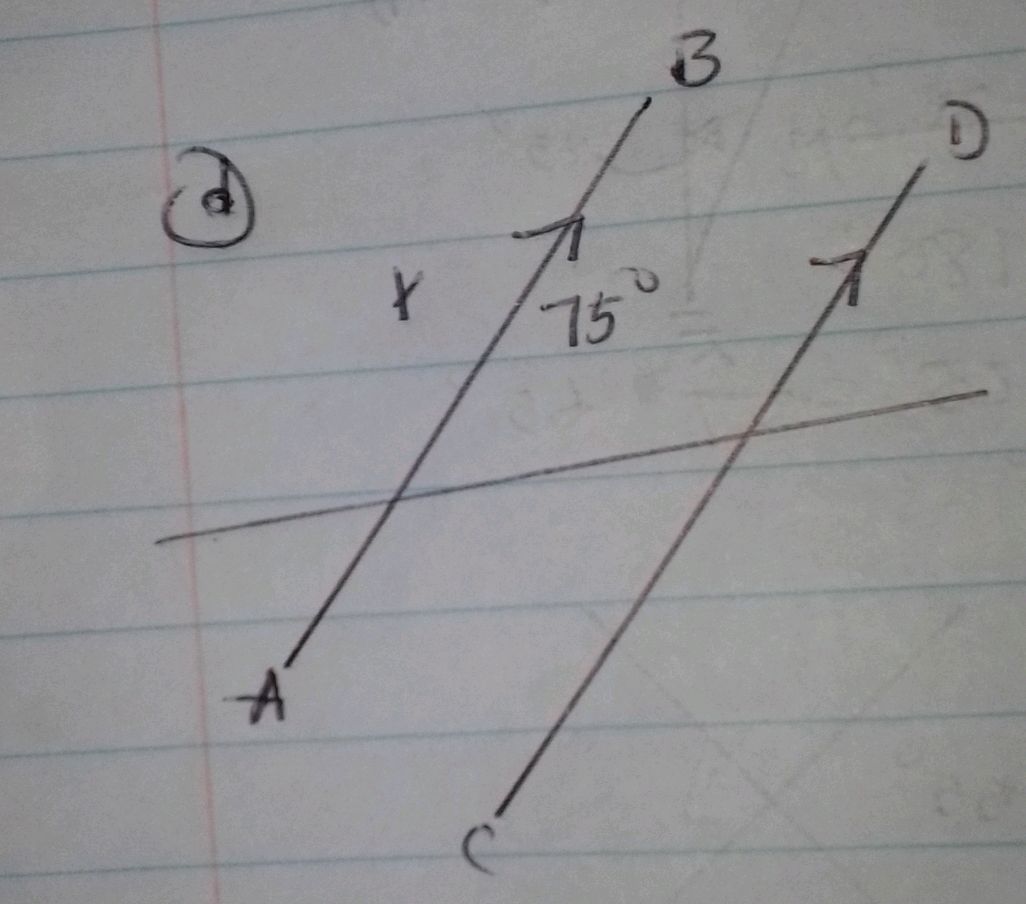 Find the value of x. [Diagram of two | StudyX