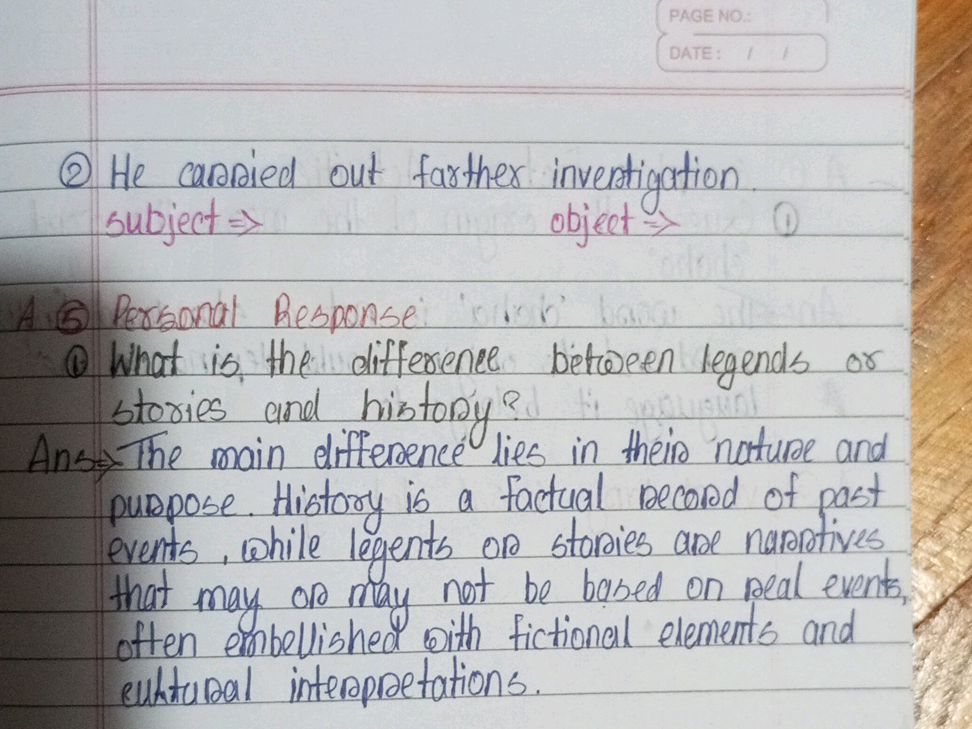 What is the difference between legends or | StudyX