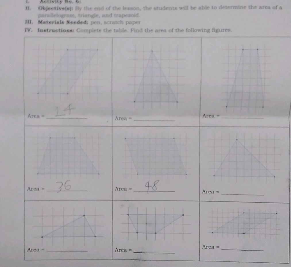 IV. Instructions: Complete the table. Find | StudyX
