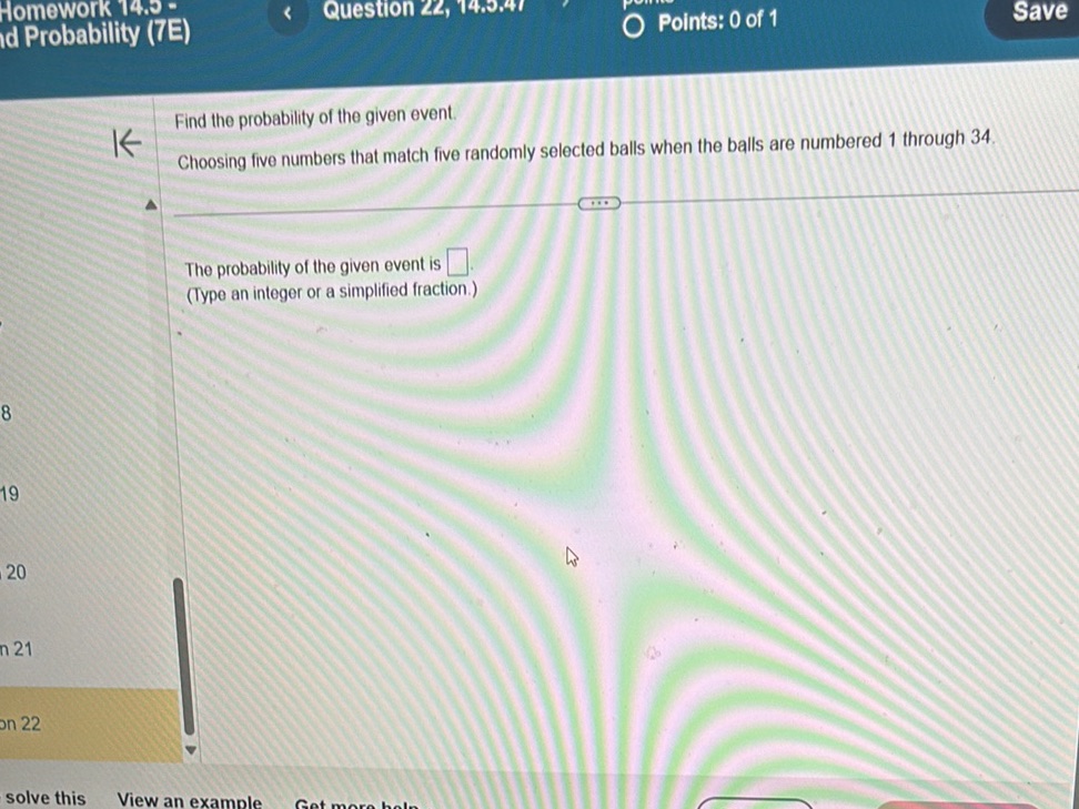 Find the probability of the given event. | StudyX