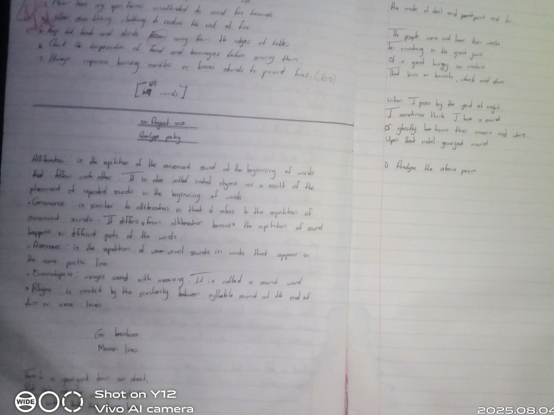 Poem Analysis | StudyX