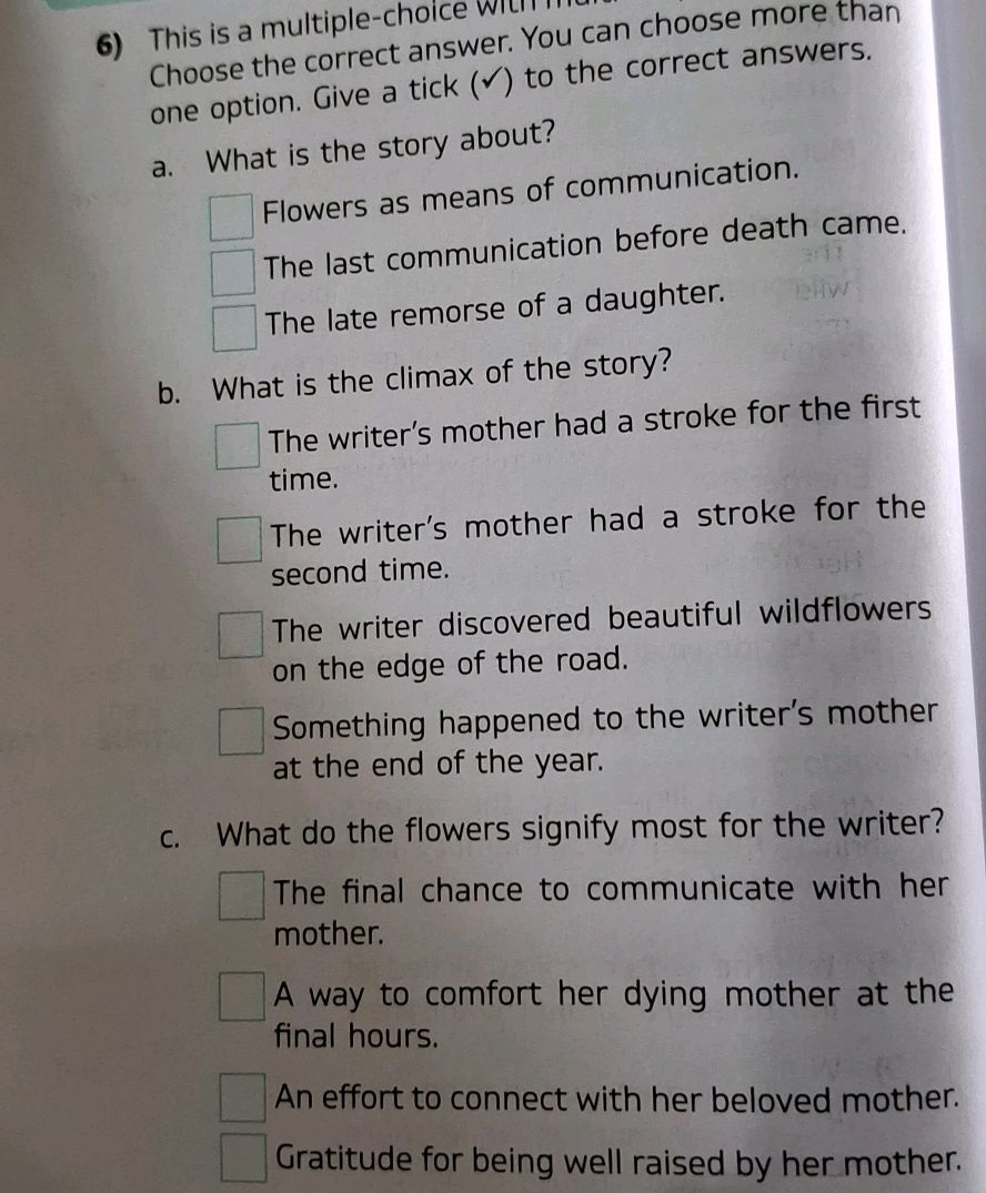 6) This is a multiple-choice. Choose the | StudyX