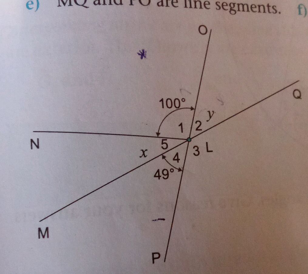 MQ and PO are line segments. Find the | StudyX
