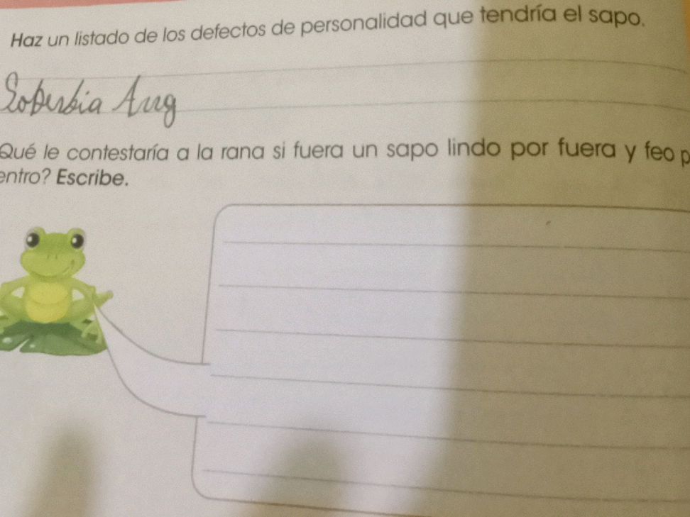 Haz un listado de los defectos de | StudyX