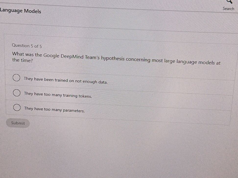 What was the Google DeepMind Team's | StudyX