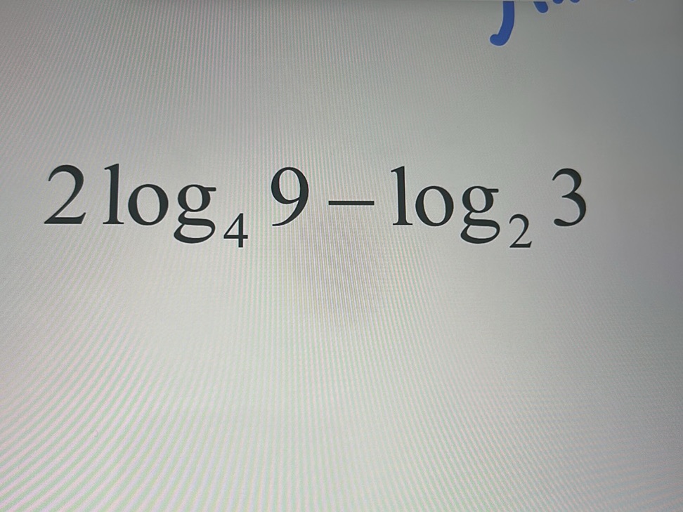 Simplify Logarithmic Expression: 2 log base
