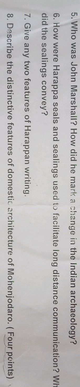 5. Who was John Marshall? How did he mark a | StudyX