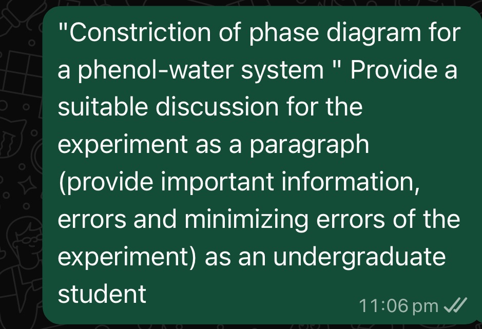 "Constriction of phase diagram for a