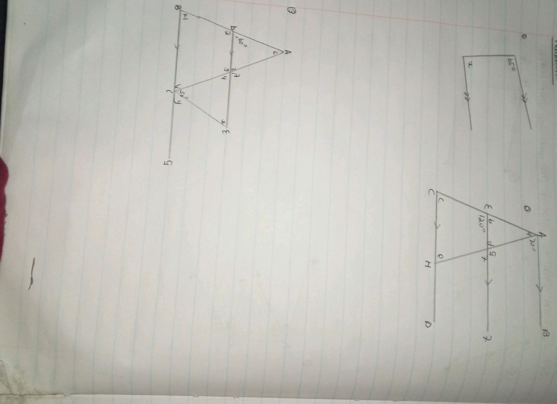 Diagram 1: In triangle ABC, AB is parallel | StudyX