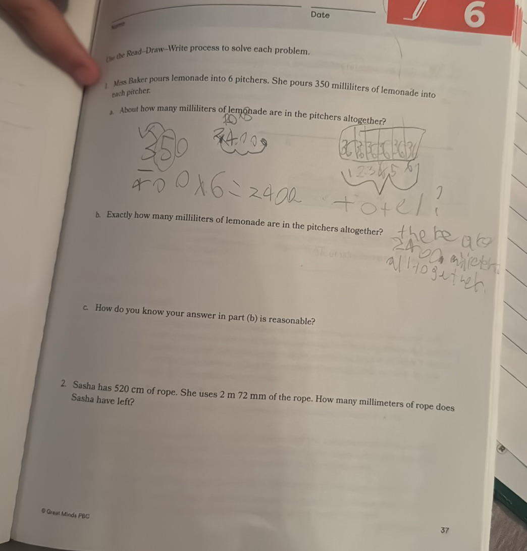 Use the Read-Draw-Write process to solve | StudyX