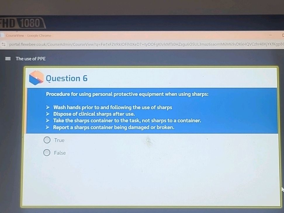 Procedure for using personal protective | StudyX