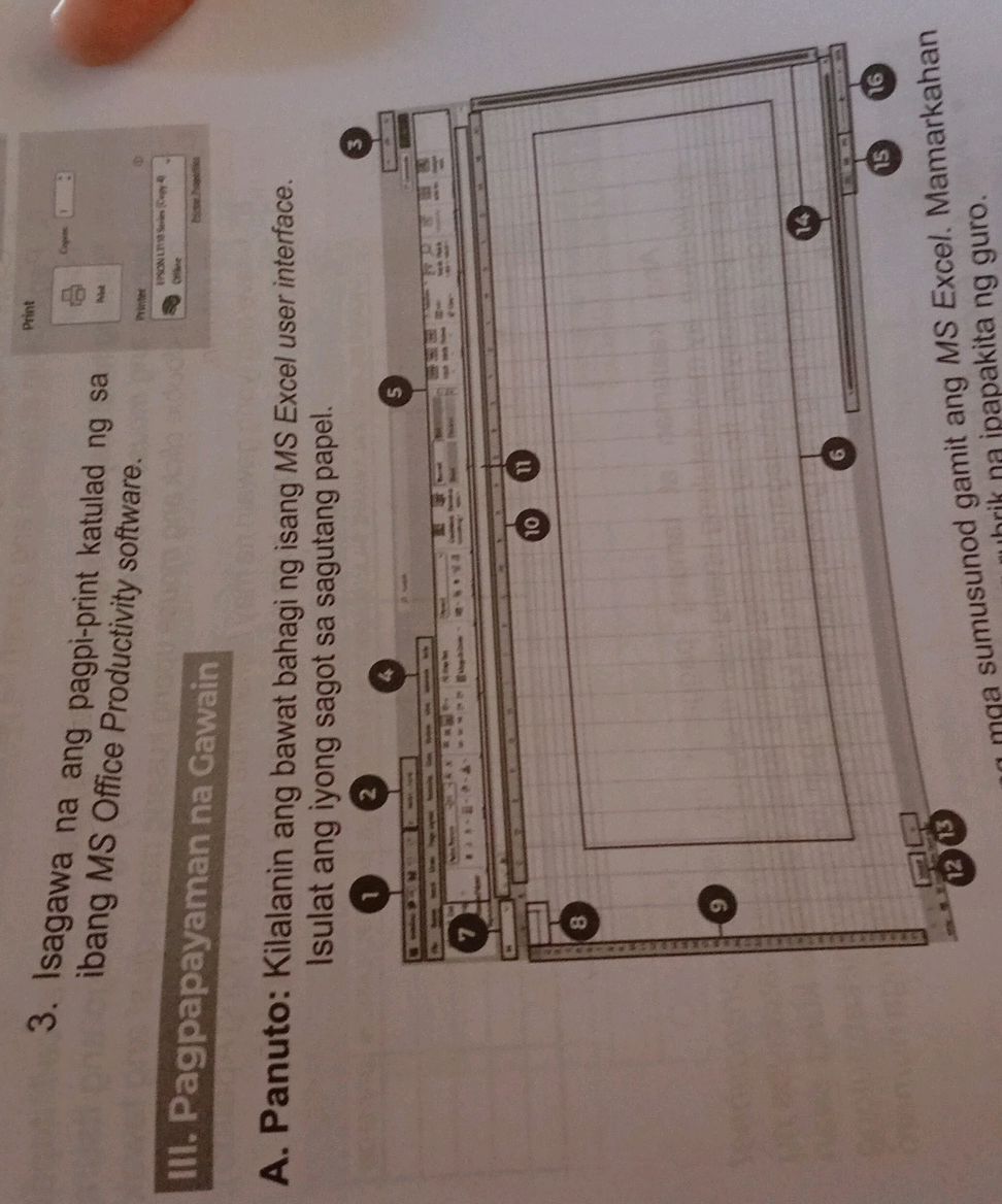 3. Isagawa na ang pagpi-print katulad ng sa | StudyX
