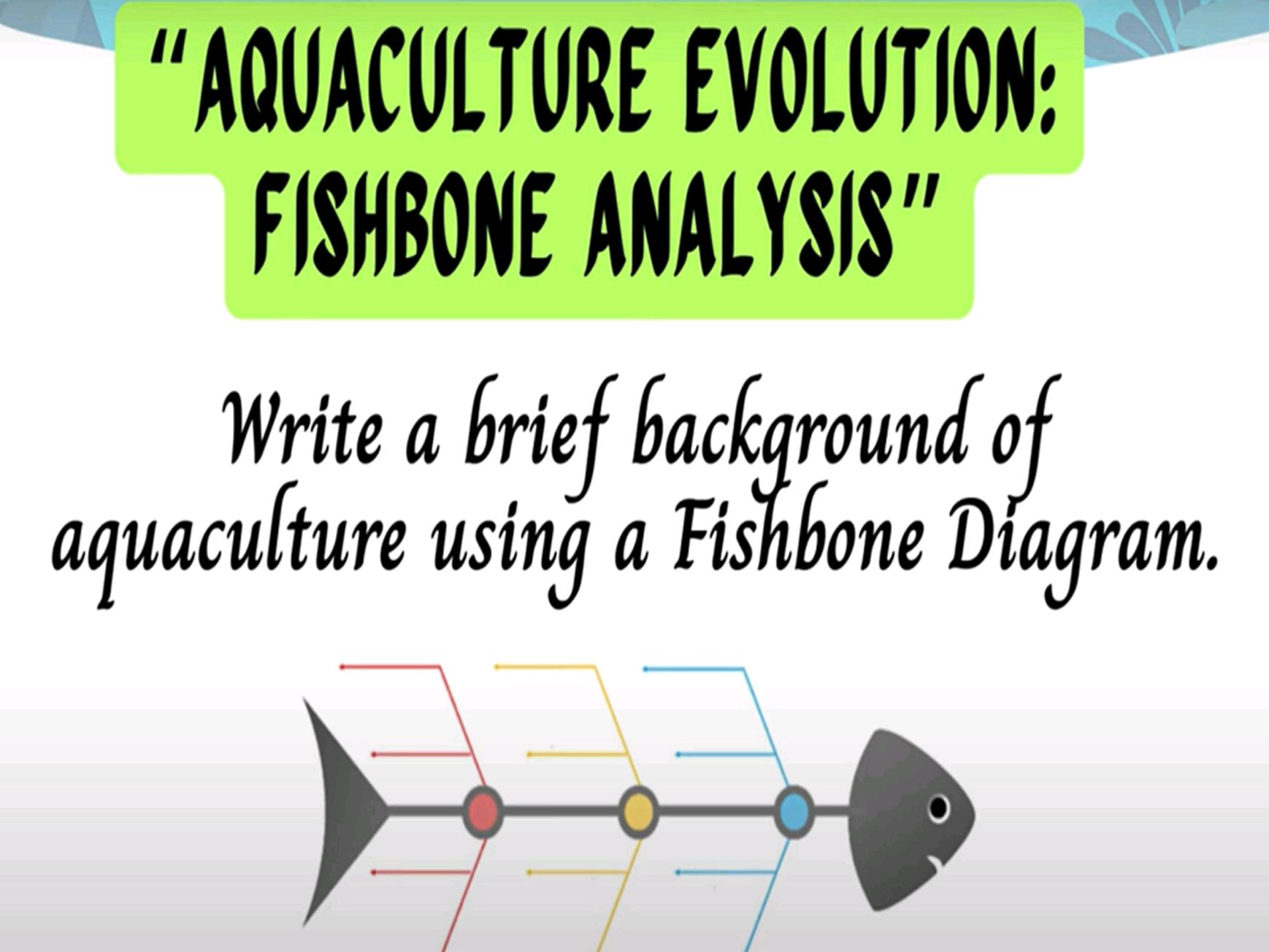 "AQUACULTURE EVOLUTION: FISHBONE ANALYSIS" | StudyX