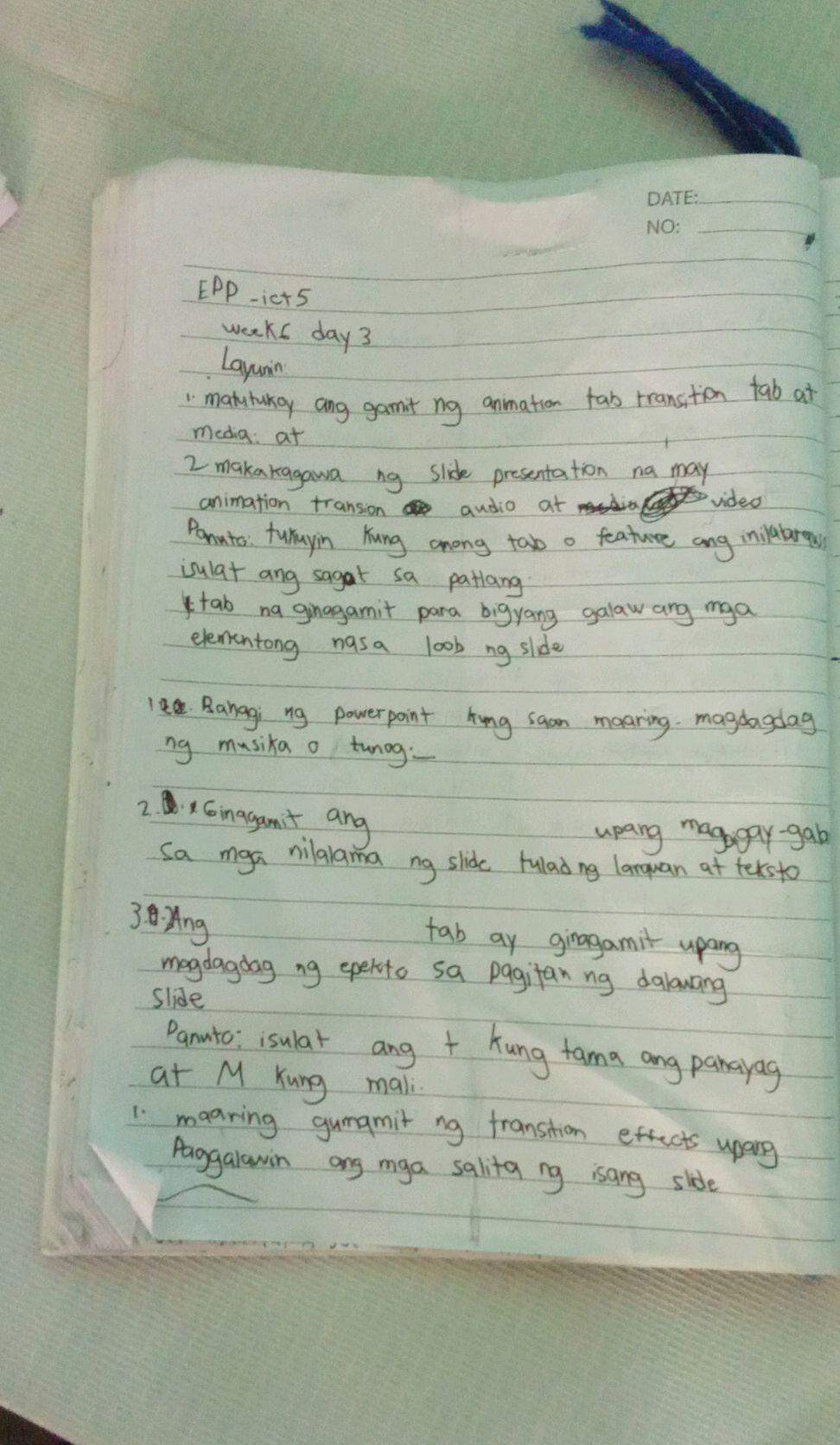 Layunin: 1. matutukoy ang gamit ng | StudyX