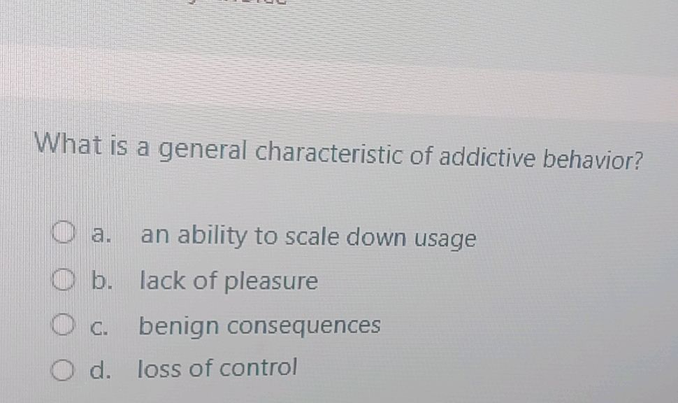 What is a general characteristic of | StudyX