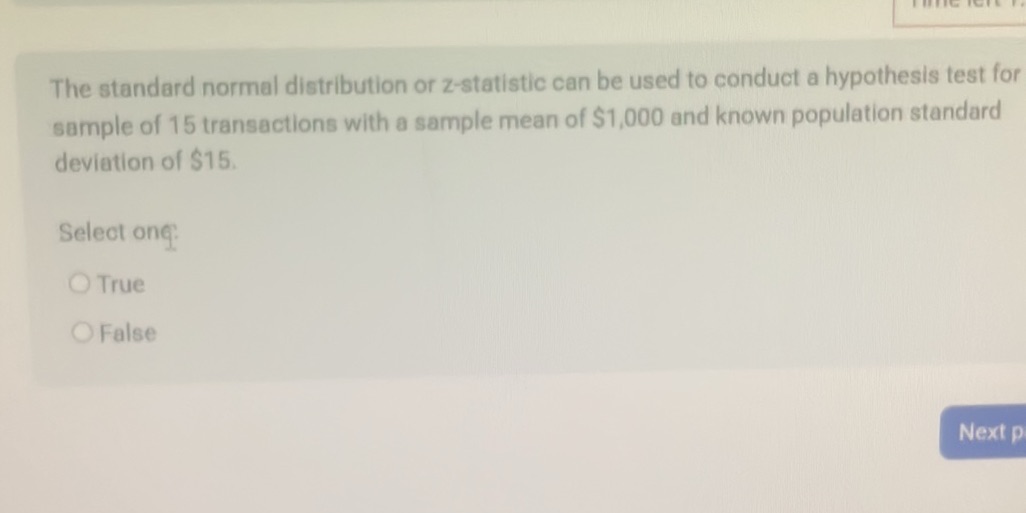 The standard normal distribution or | StudyX