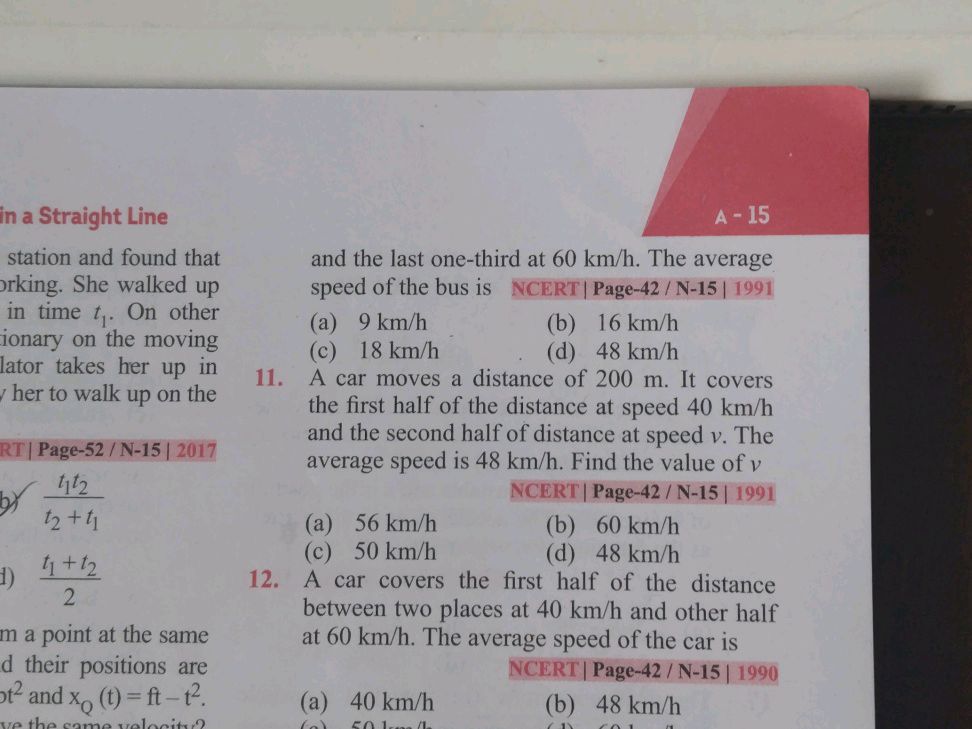 11. A car moves a distance of 200 m. It | StudyX