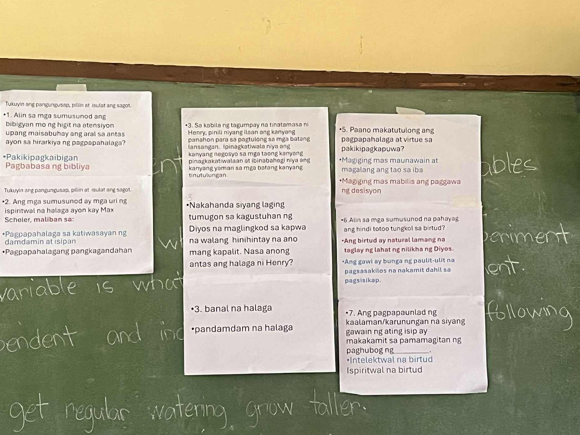 Tukuyin ang pangungusap, piliin at isulat | StudyX