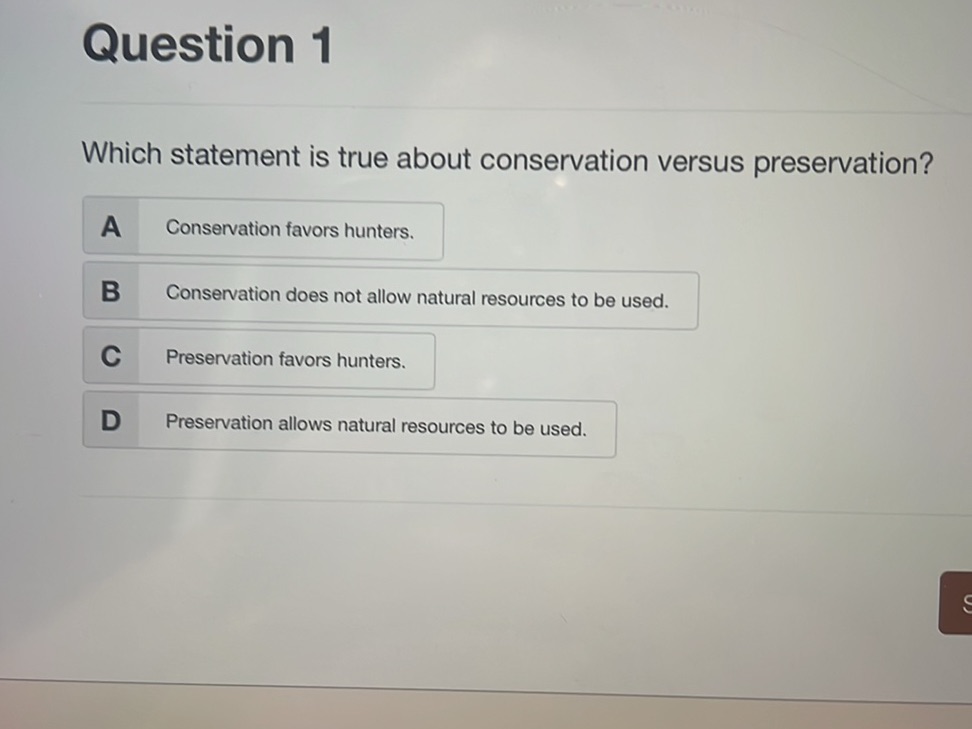 Question 1 Which statement is true about | StudyX