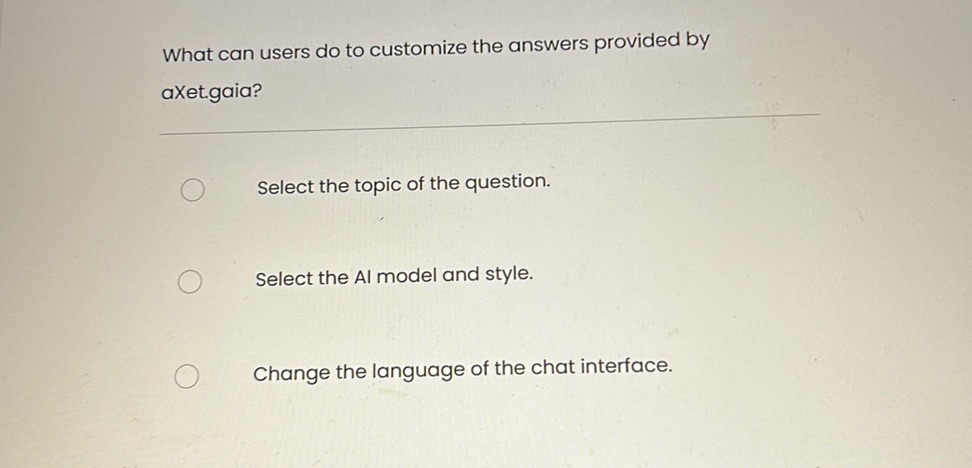 What can users do to customize the answers | StudyX