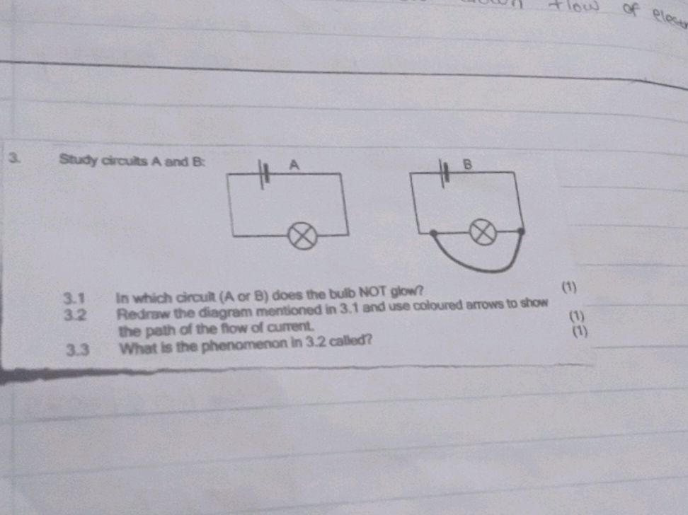 3. Study circuits A and B: [Circuit A | StudyX
