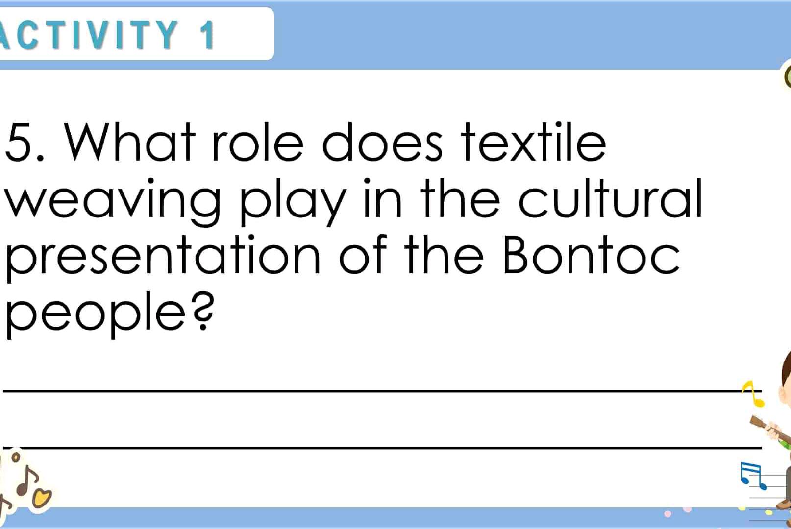 What role does textile weaving play in the