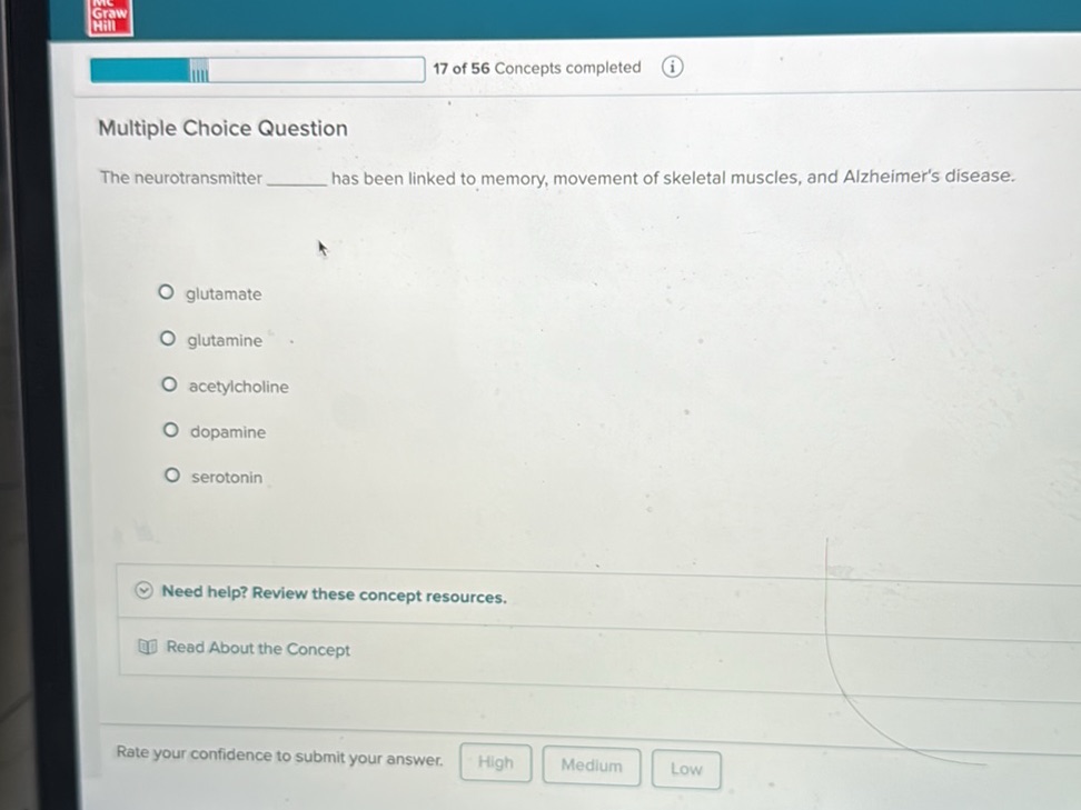 ING Graw Hith IIII 17 of 56 Concepts | StudyX