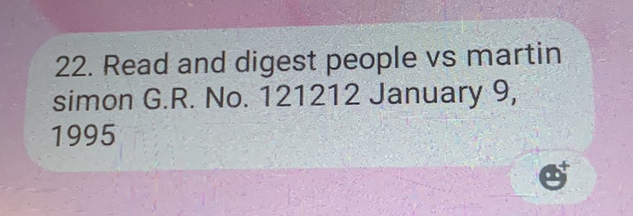 Read and digest people vs martin simon G.R.