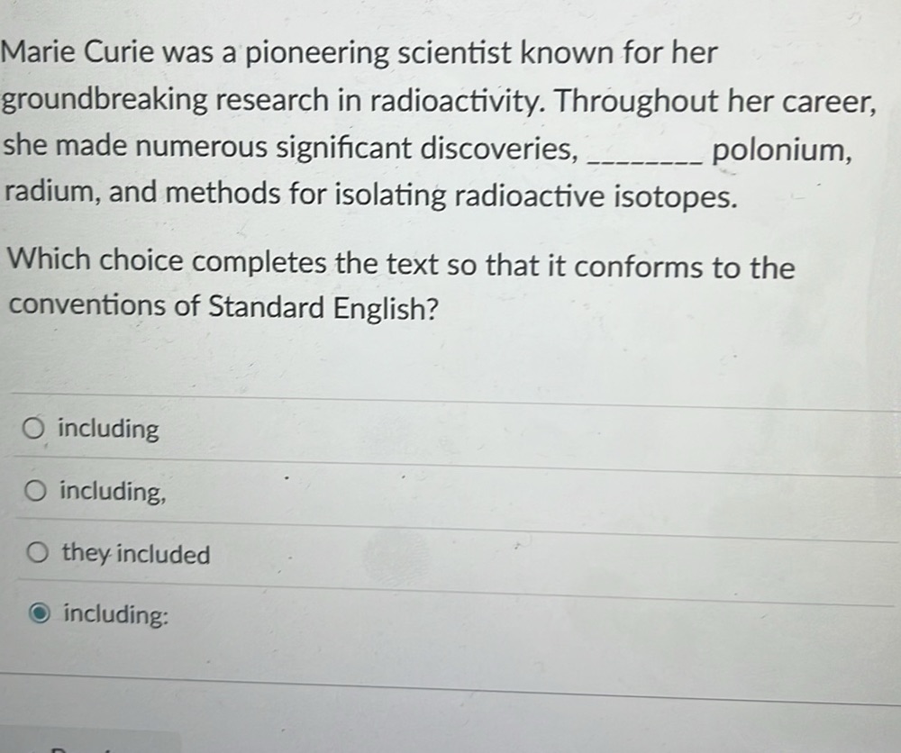 Marie Curie was a pioneering scientist known | StudyX