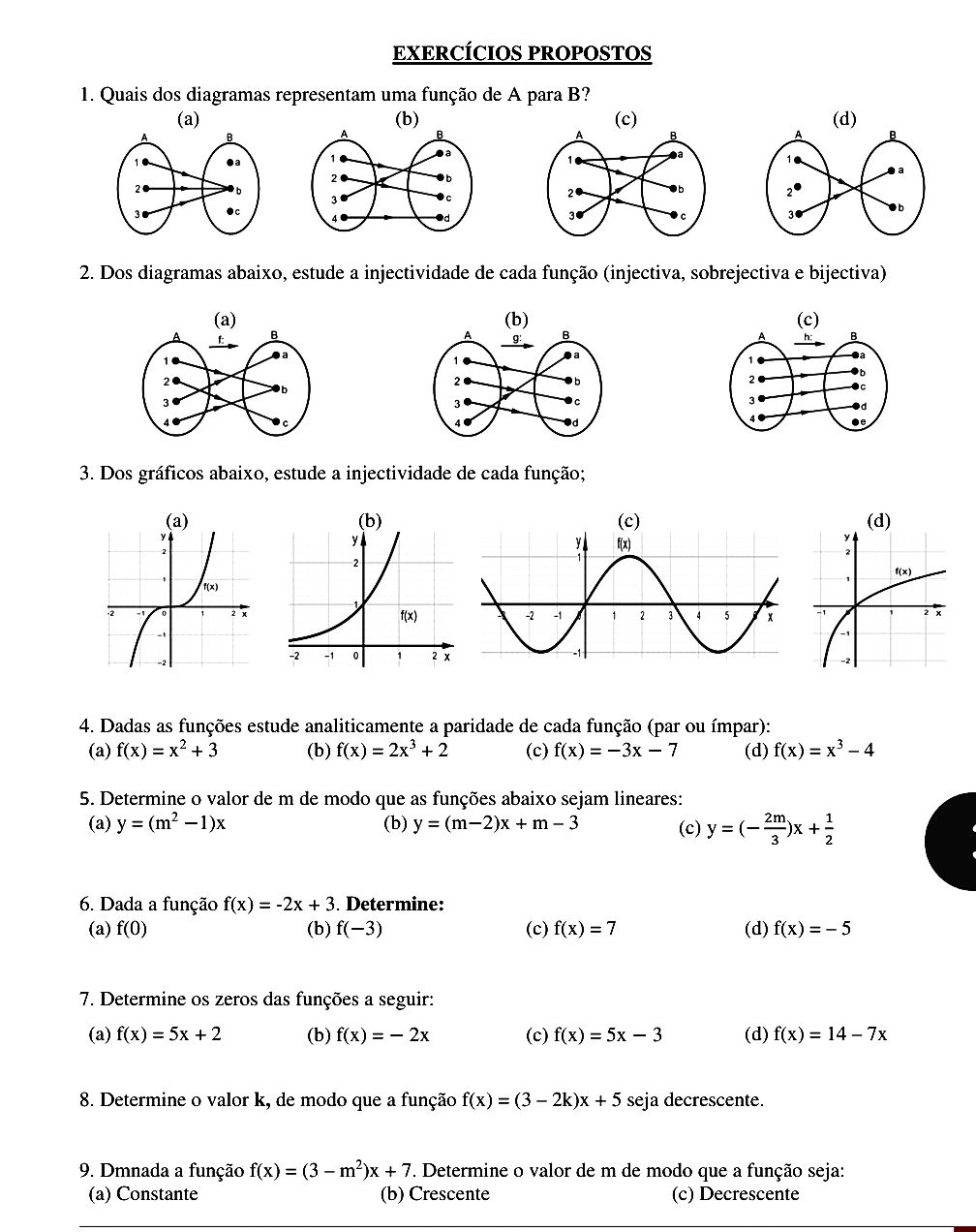 1. Quais dos diagramas representam uma | StudyX