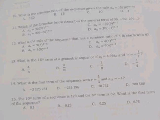 10. What is the comption ratio of the | StudyX