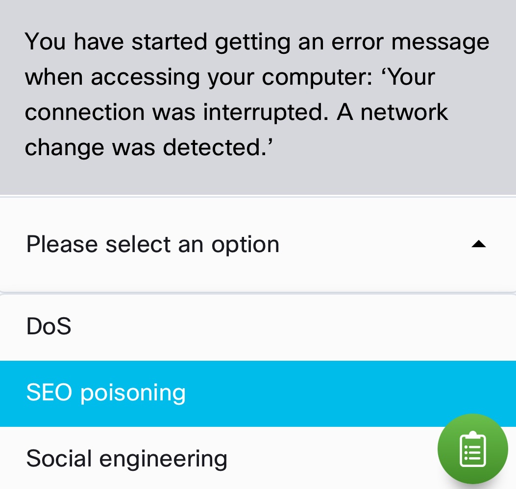 You have started getting an error message | StudyX